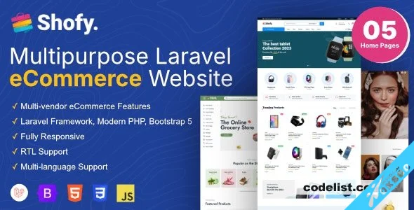 PHP/Scripts - Shofy - eCommerce & Multivendor Marketplace Laravel Platform - OKSGO源码坊