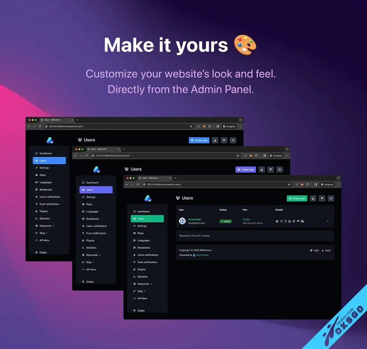 PHP/Scripts - 66toolkit - Ultimate Web Tools System (SAAS) - OKSGO源码坊